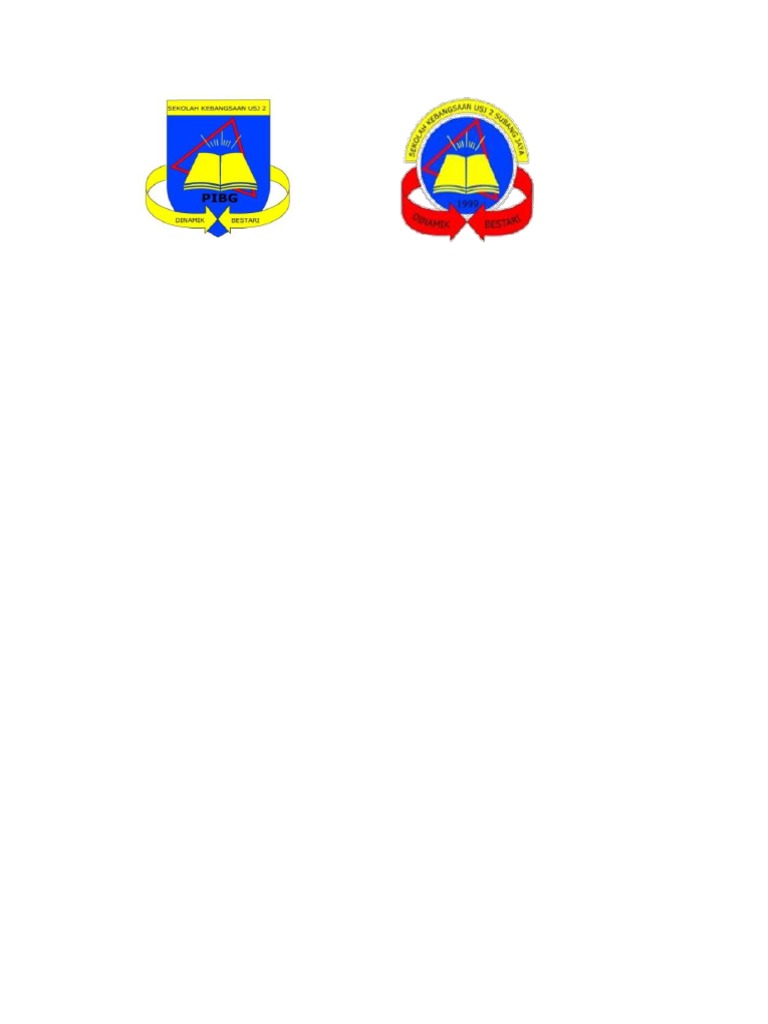 Logo SEKOLAH & PIBG PDF | PDF
