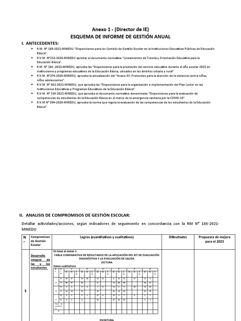 Iga 2022 I.E Primaria | PDF | Educación primaria