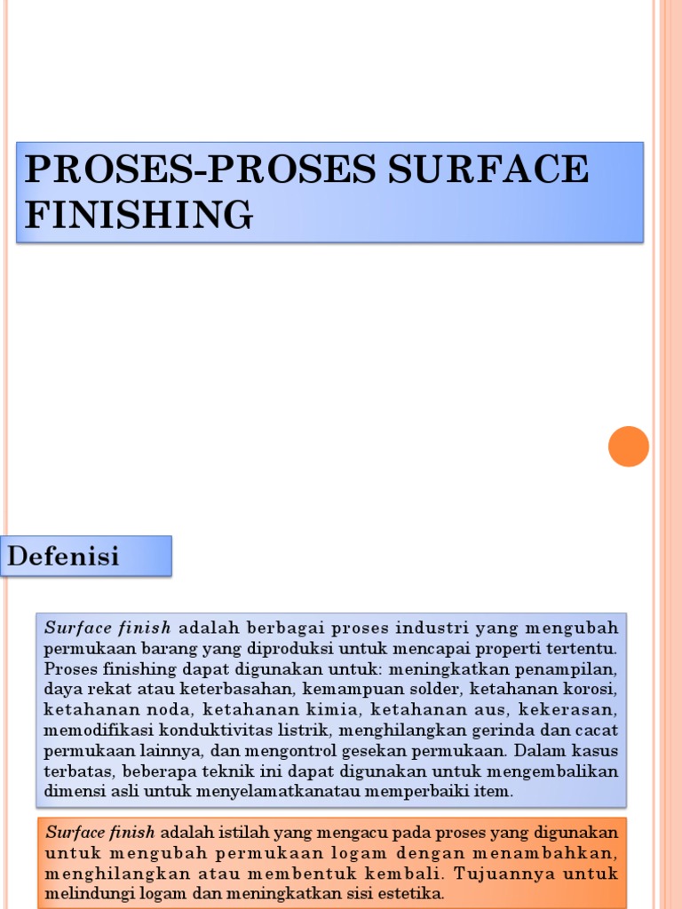 5.surface Finishing PDF | PDF