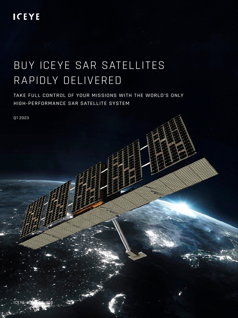 Missions Brochure ICEYE | PDF | Satellite | Outer Space