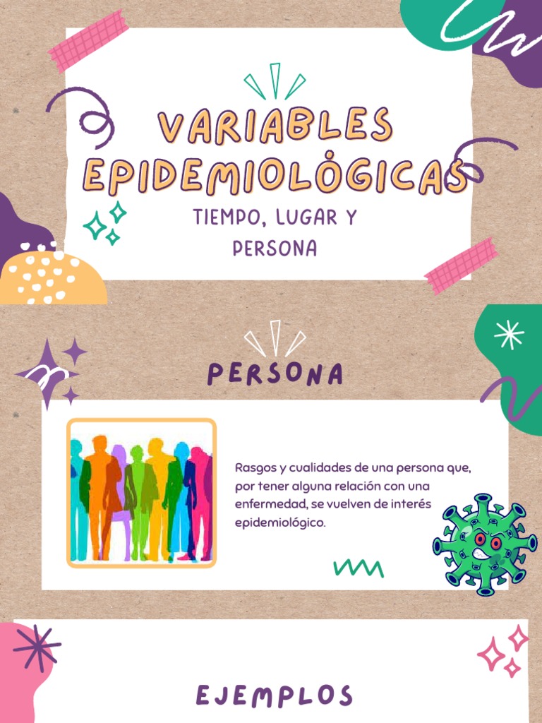 Tema 2 Variables Epidemiológicas - Epidemiología PDF | PDF