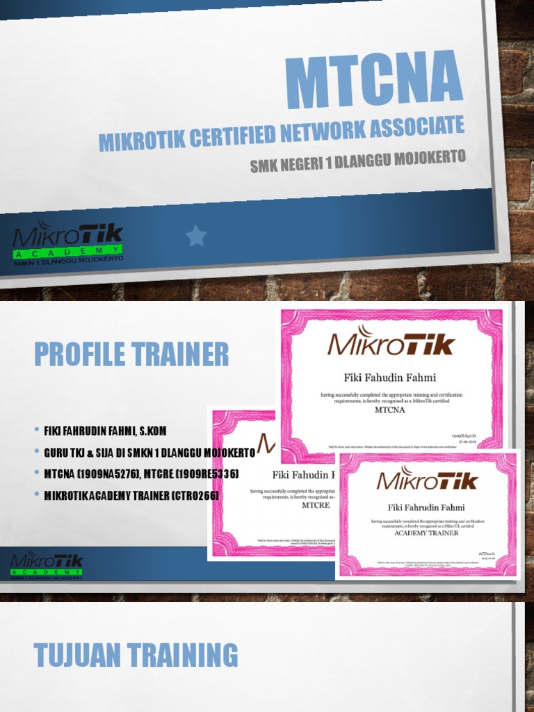MTCNA Training Modul - PDF | PDF