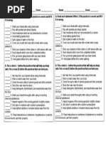 Science Process Skills Worksheet | PDF | Observation | Science