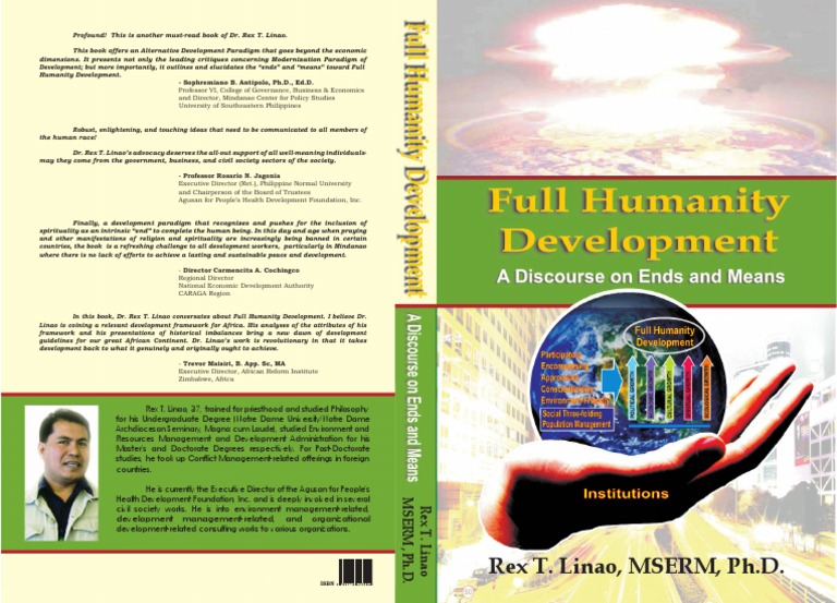 Cover of A Book Titled FULL HUMANITY DEVELOPMENT: A Discourse On Ends ...