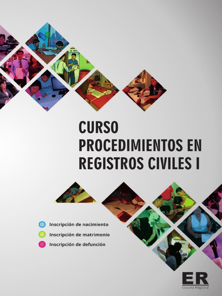 CURSO - PROCEDIMIENTOS - RRCC - I - (Segunda Edicion) PDF | PDF | Instituciones sociales | Justicia