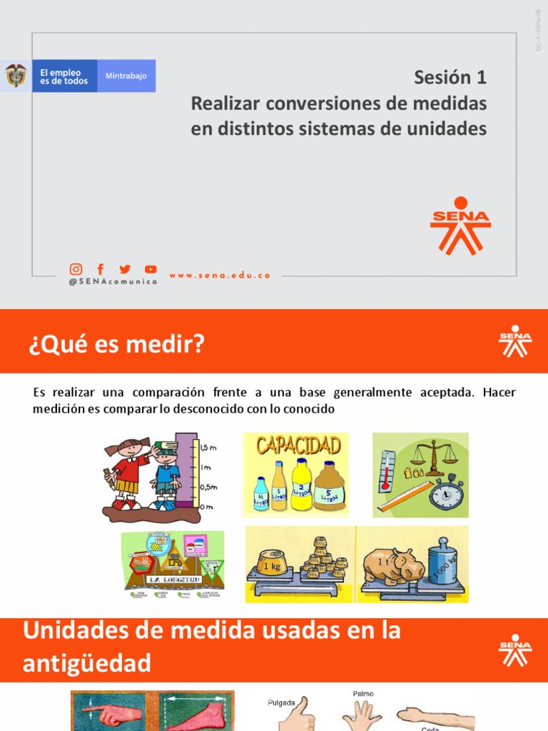 Conversión de Unidades de Medida | PDF | Sistema Internacional de ...