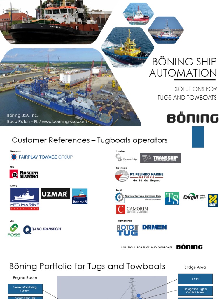 Tug and Towboat Automation Solutions | PDF | Tugboat | Automation