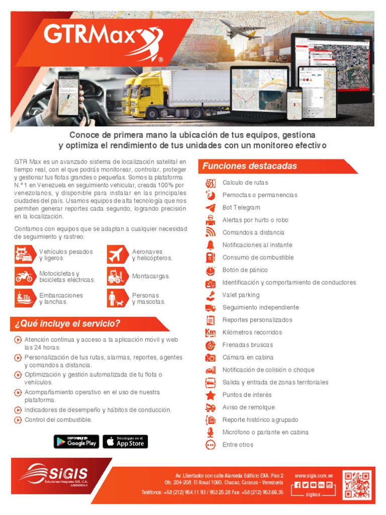Brochures GTR Max v3 2 2021 Impresion | PDF | Vehículos | Transporte
