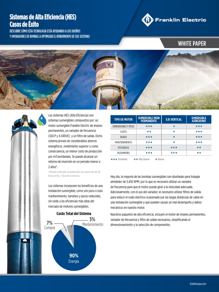 Franklin Electric MagForce High Efficiency White Paper MX | PDF ...