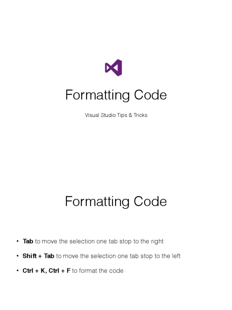 Formatting Code PDF | PDF