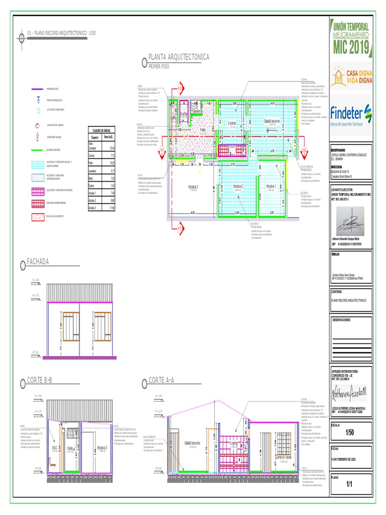 Plano Record C - 185 | PDF