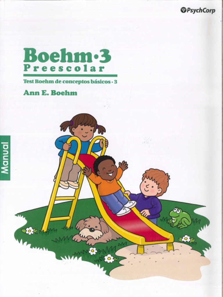 BOEHM-3 PREESCOLAR Manual PDF | PDF