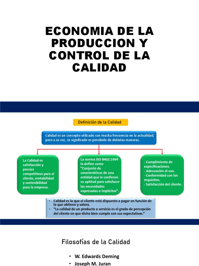 Filosofias de La Calidad | PDF | Calidad (comercial) | Business