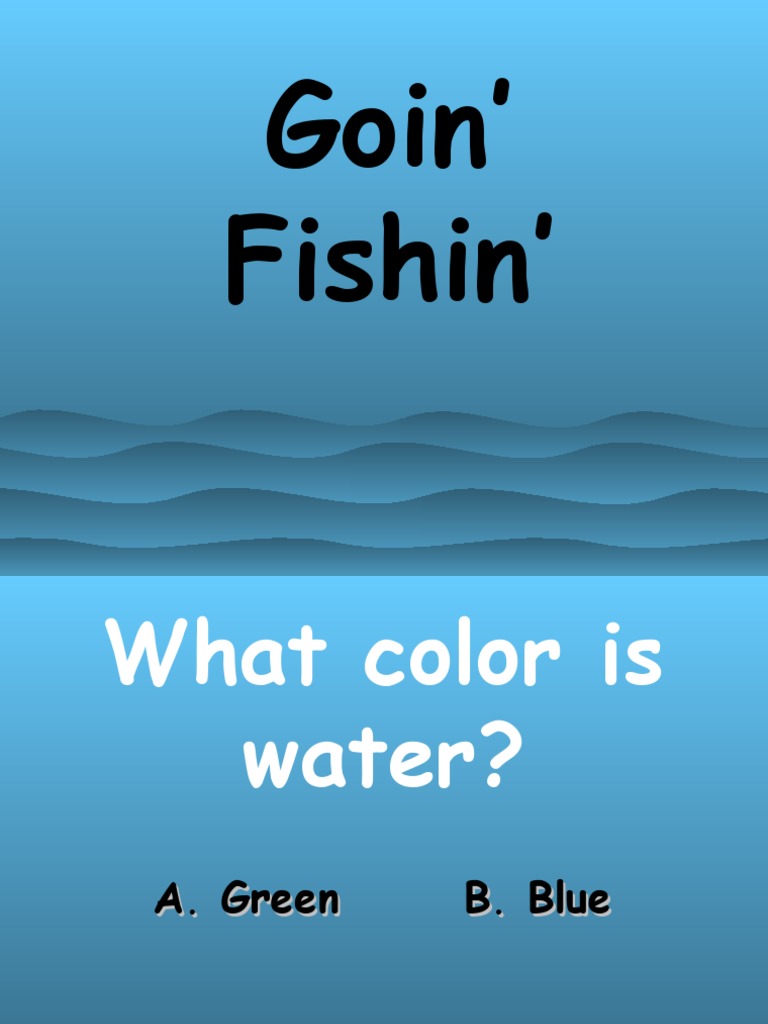 Powerpoint Game of Going Fishing Template Download | PDF