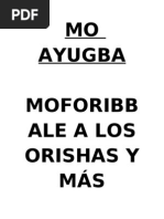 Moyugba de Ifá | PDF | Santeria | Religión étnica