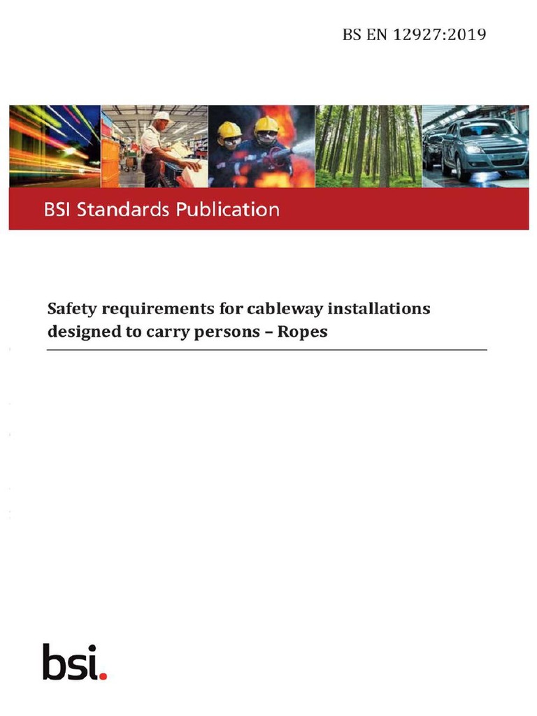 20 - En-12927-2019-Safety-Requirements-For-Cableway-Installations-Designed-To-Carry-Persons-Pdf ...