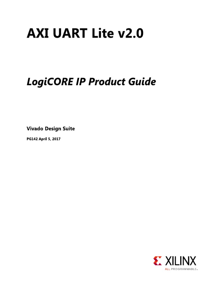 Axi Uart Datasheet Pdf