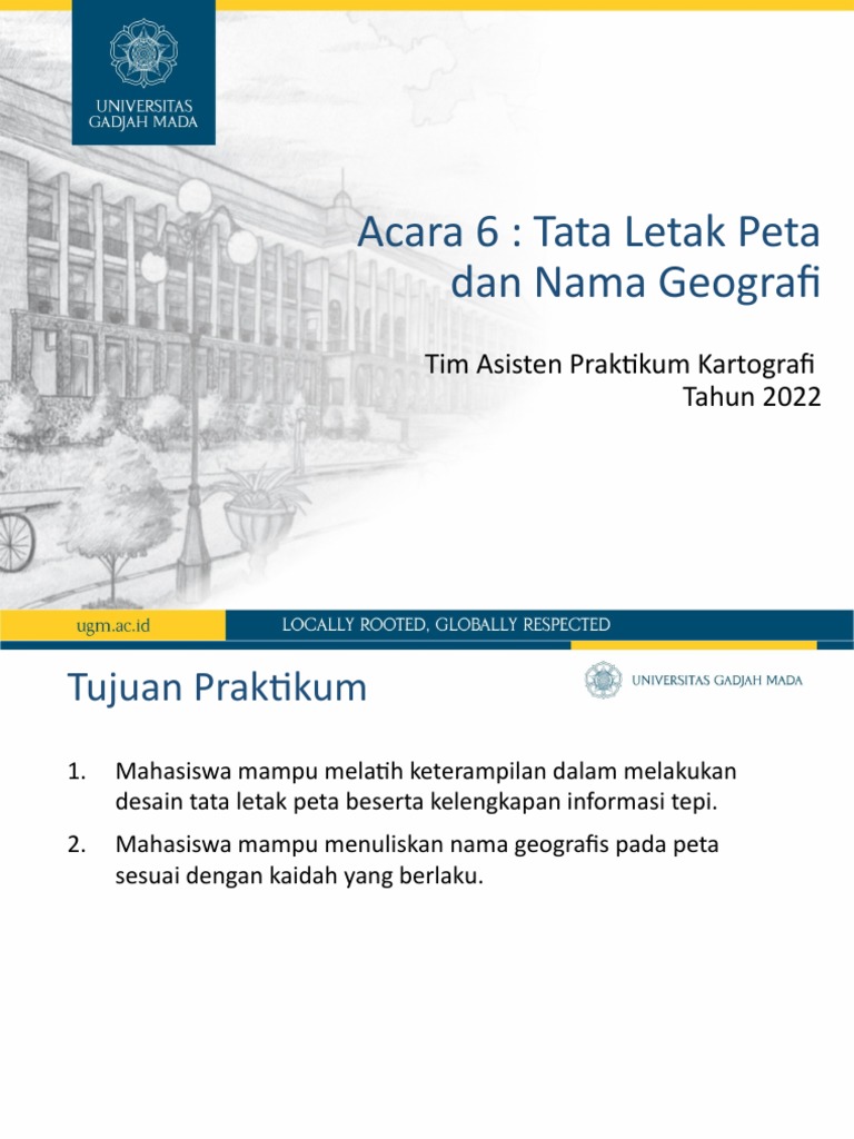 Acara 6 Tata Letak Peta Dan Nama Geografi | PDF