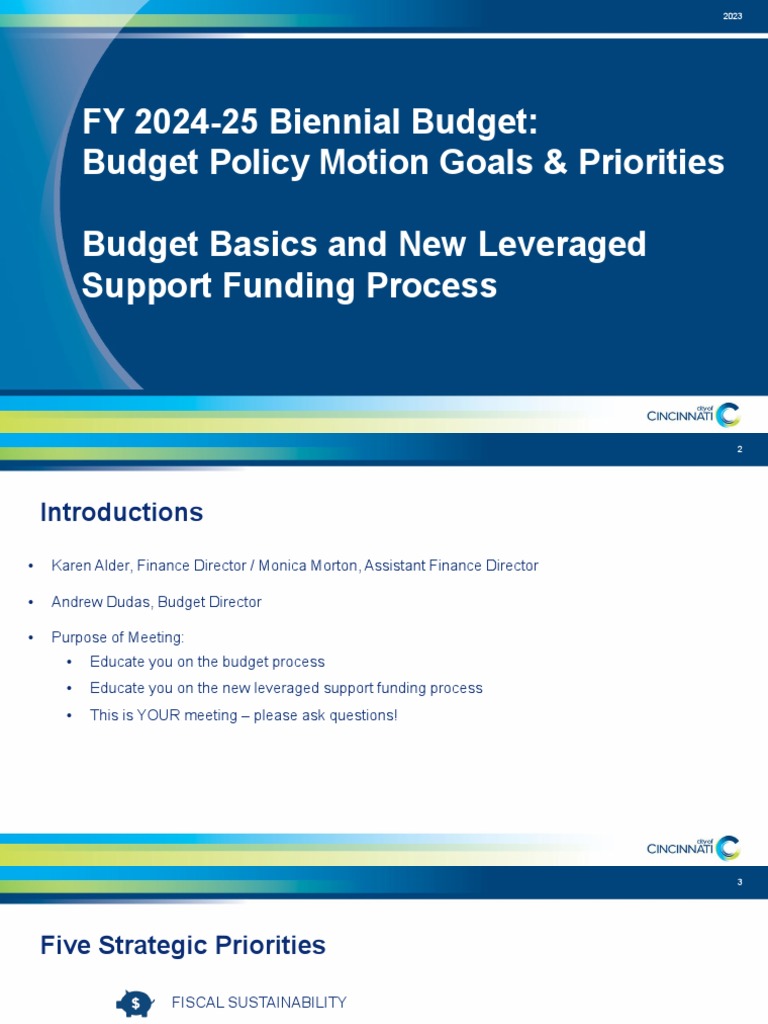 FY 2024 Admin Budget Presentation | PDF | Fund Accounting | Fiscal Year