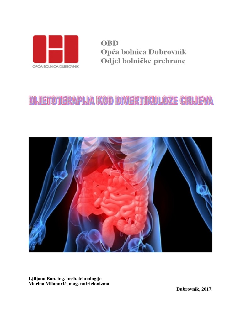 Dijetoterapija Kod Divertikuloze Crijeva 2 | PDF