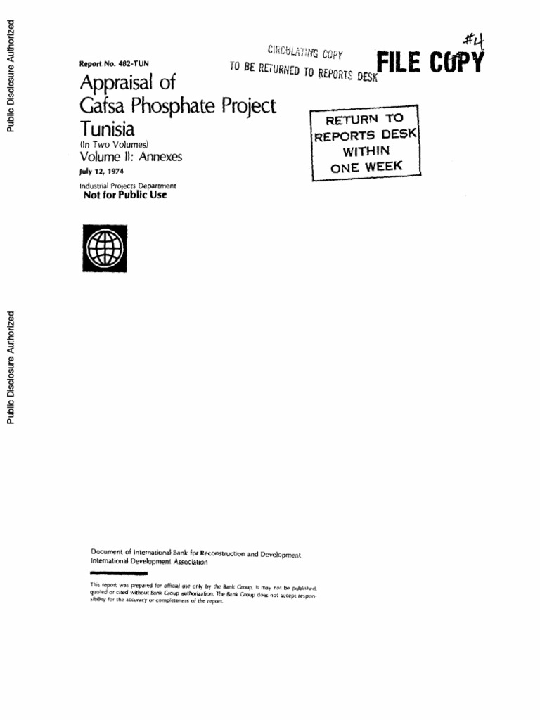 Gafta Phosphate Project | PDF | Chemical Substances | Chemistry
