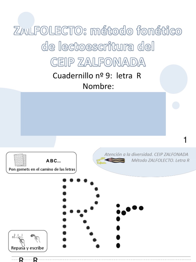 Lectoescrit RR | PDF