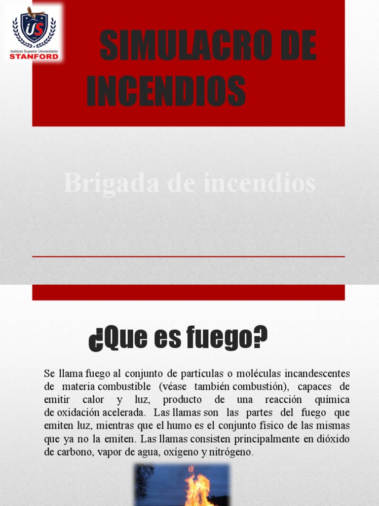 Guía Completa de Simulacro de Incendios | PDF | Incendios | Combustión
