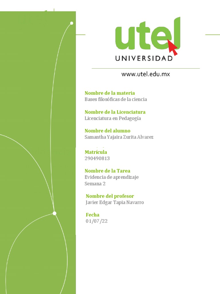 Evidencia de Aprendizaje - Semana 2 | PDF | Hipótesis | Teoría Evidencia de Aprendizaje - Semana 2 | PDF | Hipótesis | Teoría