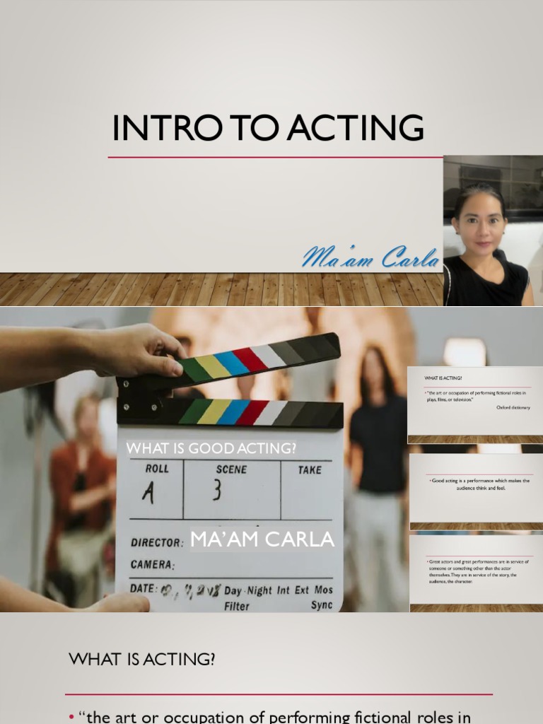 6 STA Introduction To Acting | Download Free PDF | Theatre | Performing ...