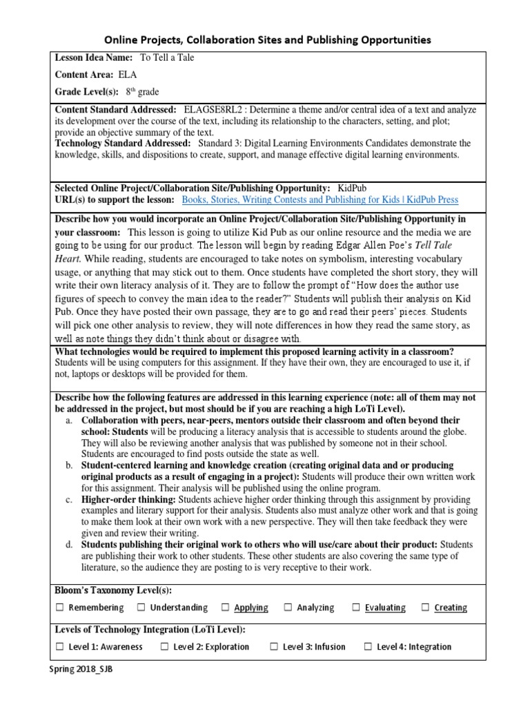 Olp Lesson Plan | PDF | Pedagogy | Cognitive Science