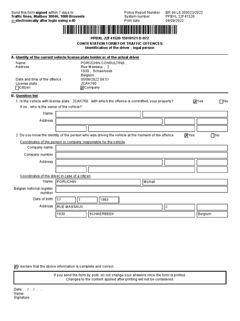 PPBXL 22F41520 15910121 D 072 PDF | PDF | Road Transport | Government