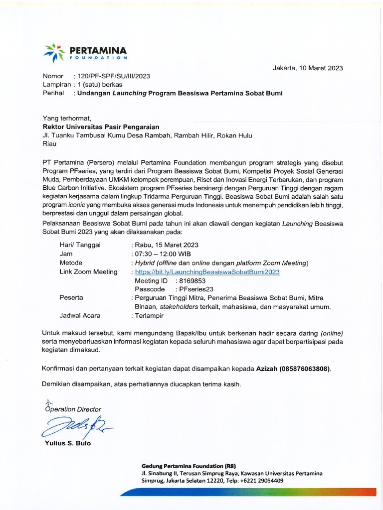 120-Undangan Online Launching Beasiswa Surabaya - Universitas Pasir ... 120-Undangan Online Launching Beasiswa Surabaya - Universitas Pasir ...