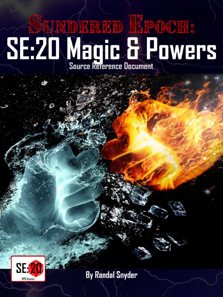 SE-20 Magic SRD 0.03 | PDF | D20 System
