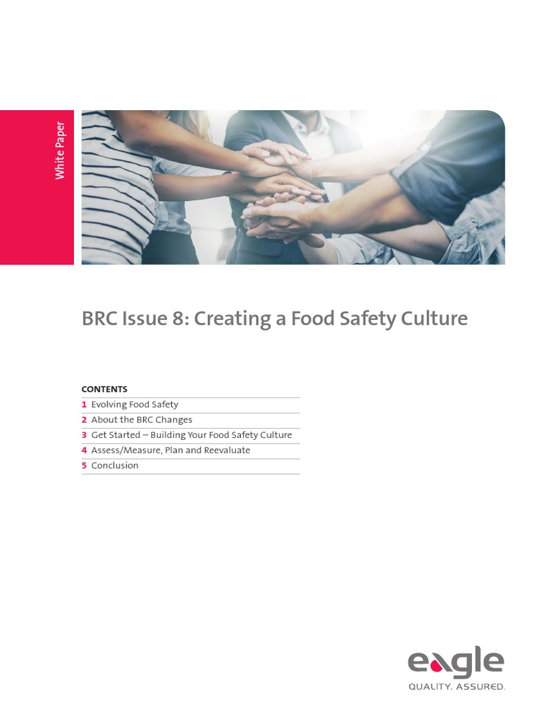 BRC Food Safety Culture A4 en | PDF | Food Safety | Audit