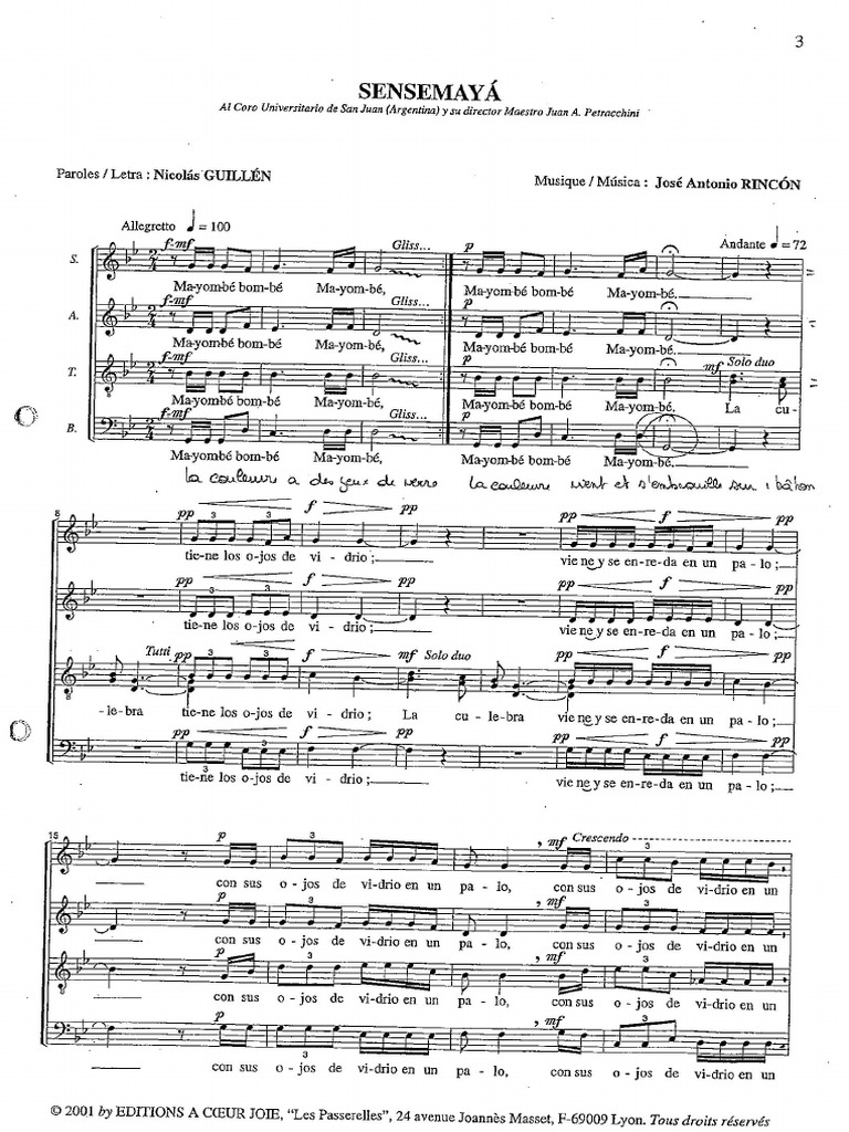 Sensemaya PDF | PDF
