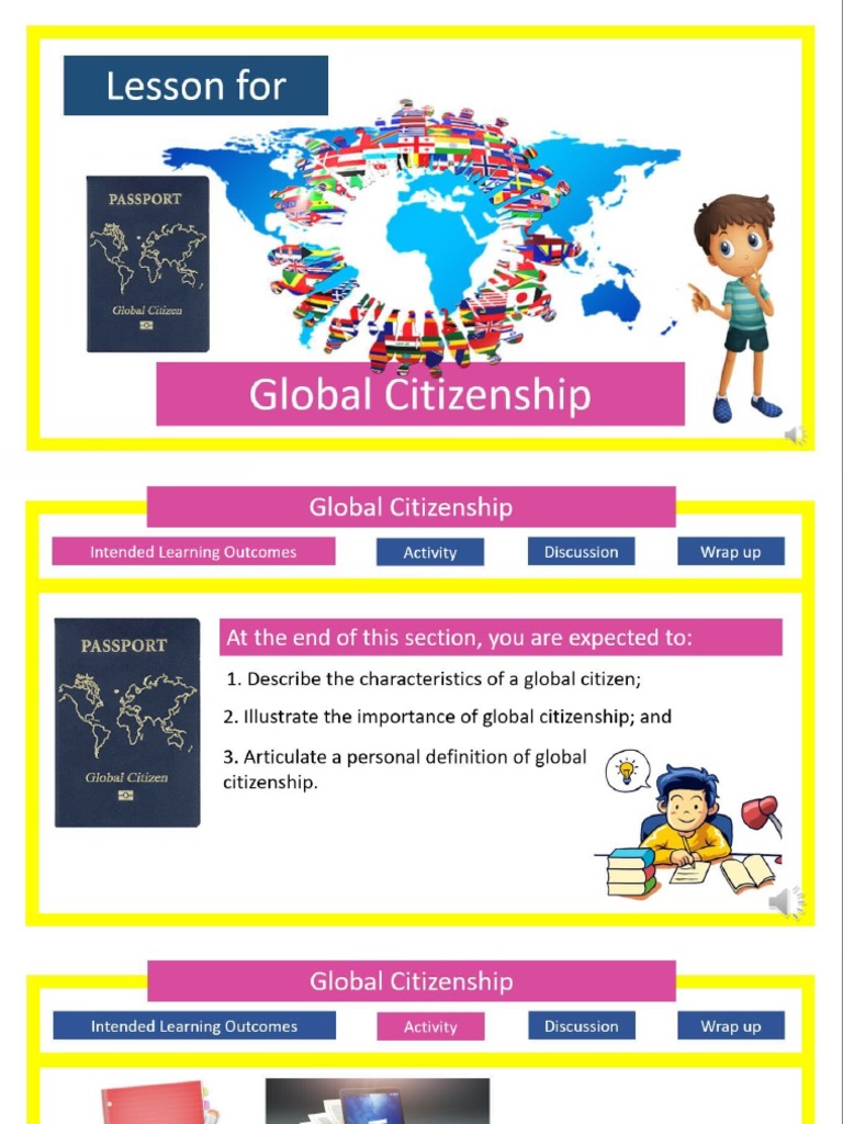 Global Citizenship FINAL | PDF | Self Esteem | Social Psychology