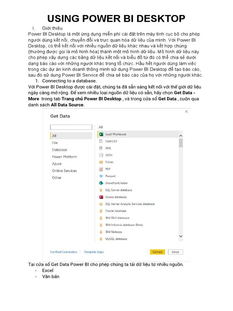 Using Power Bi Desktop | PDF