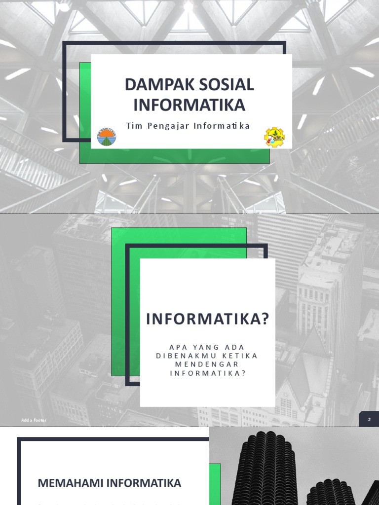Dampak Sosial Informatika | PDF