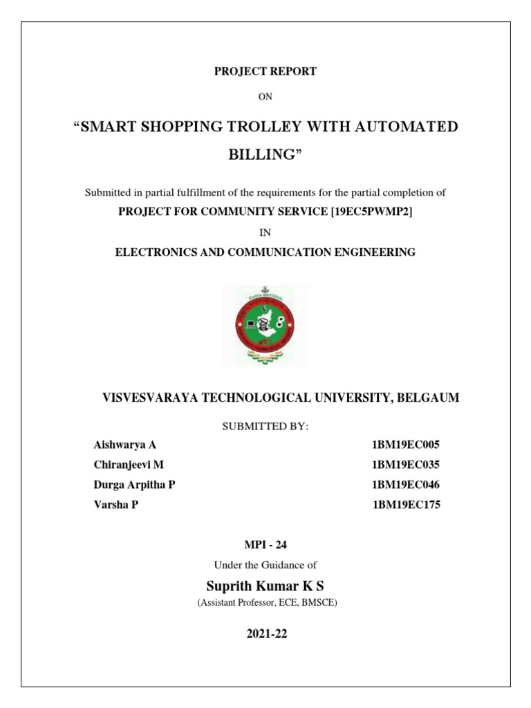 Report - Smart Shopping Trolley With Automated Billing | PDF | Radio ... Report - Smart Shopping Trolley With Automated Billing | PDF | Radio ...