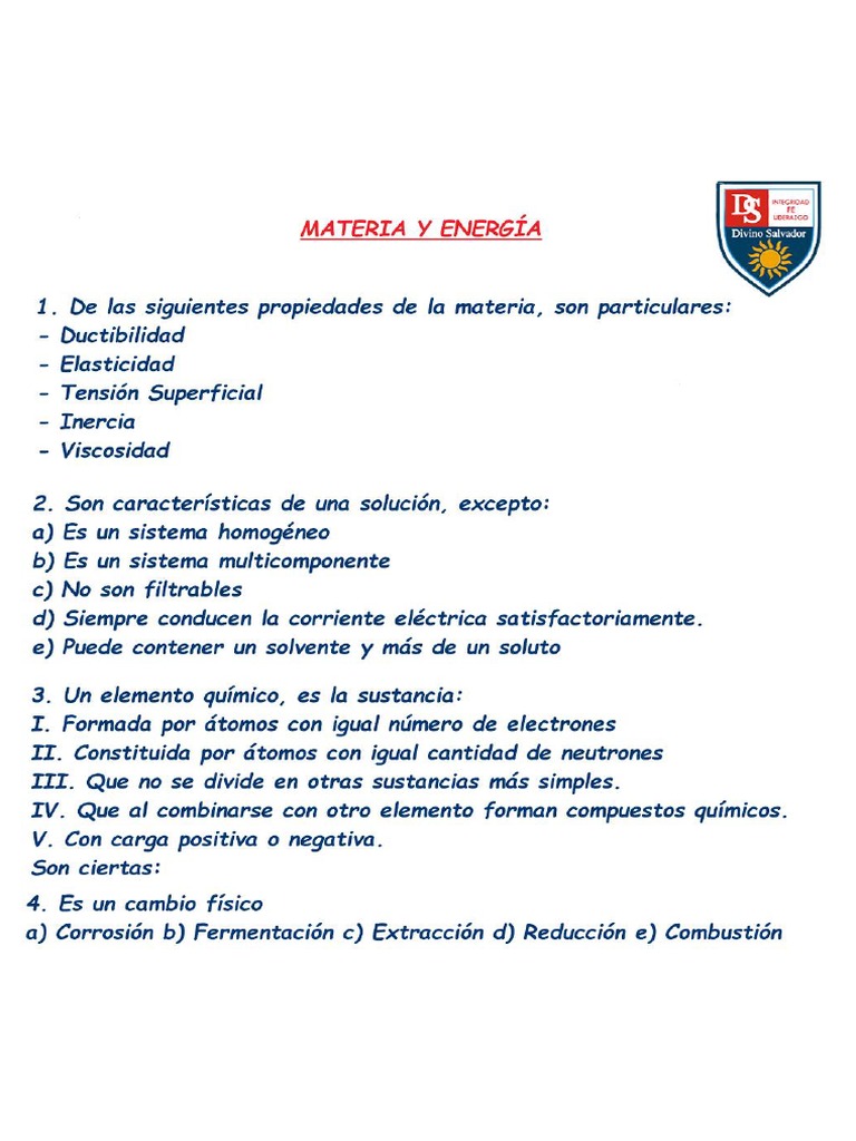 Introducción A La Química | PDF