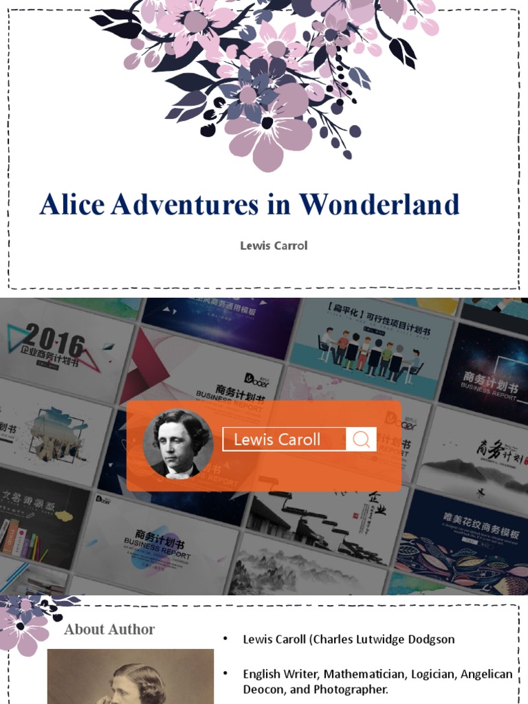 An In-Depth Analysis of Lewis Carroll's Alice's Adventures in Wonderland | PDF | Lewis Carroll ...