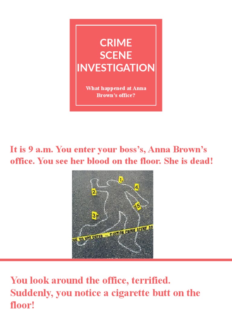 Crime Scene Investigation | PDF