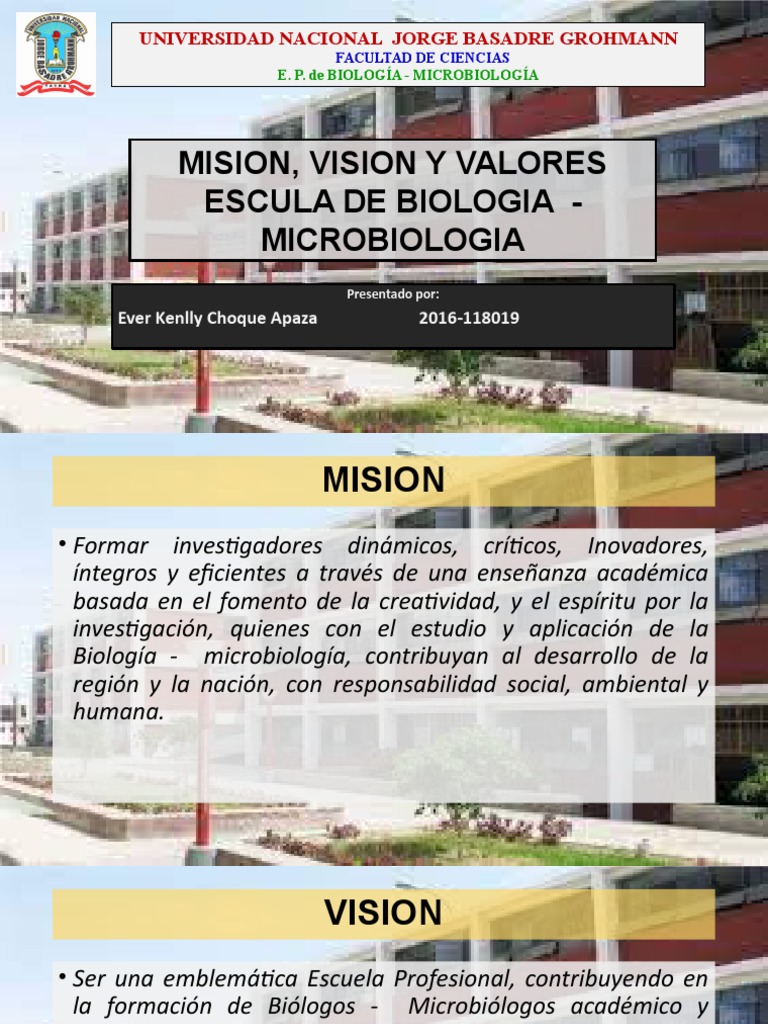 Mision, Vision, Valores | PDF