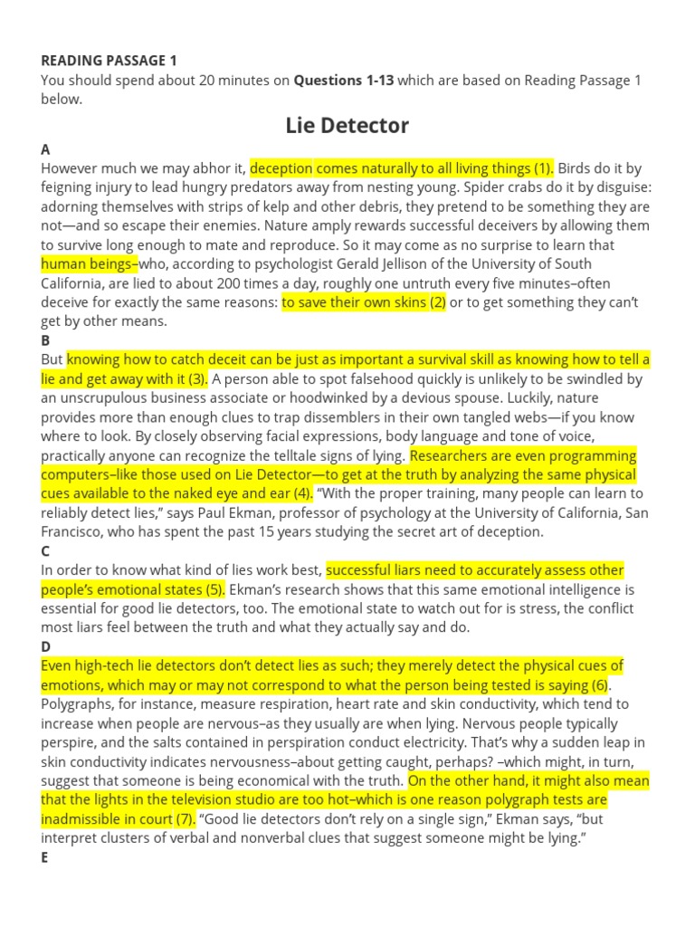 Reading Passage 1 | PDF | Perfume | Motivation