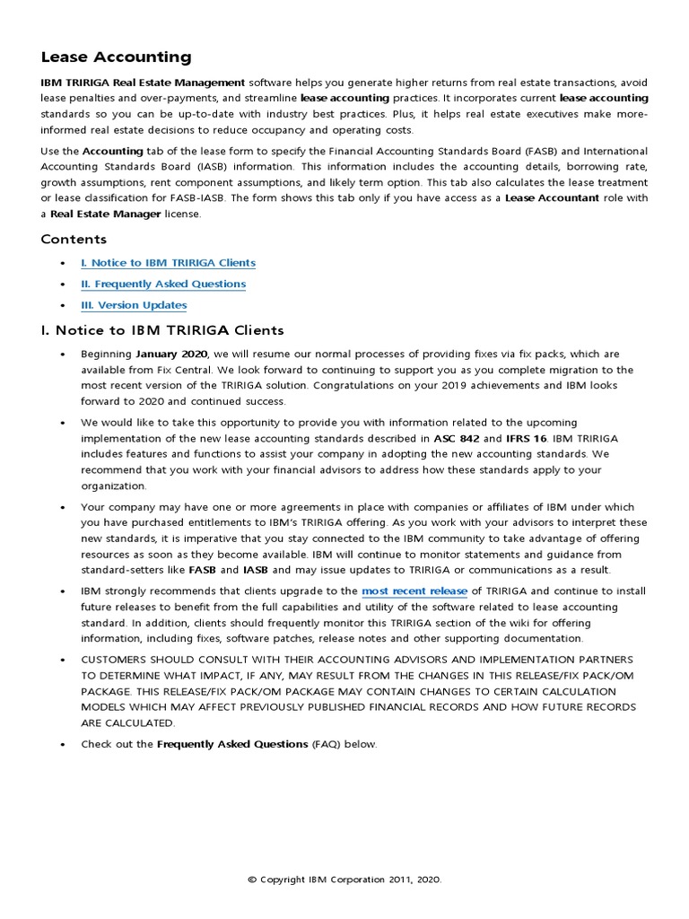 Lease Accounting PDF | PDF | Cloud Computing | Accounting