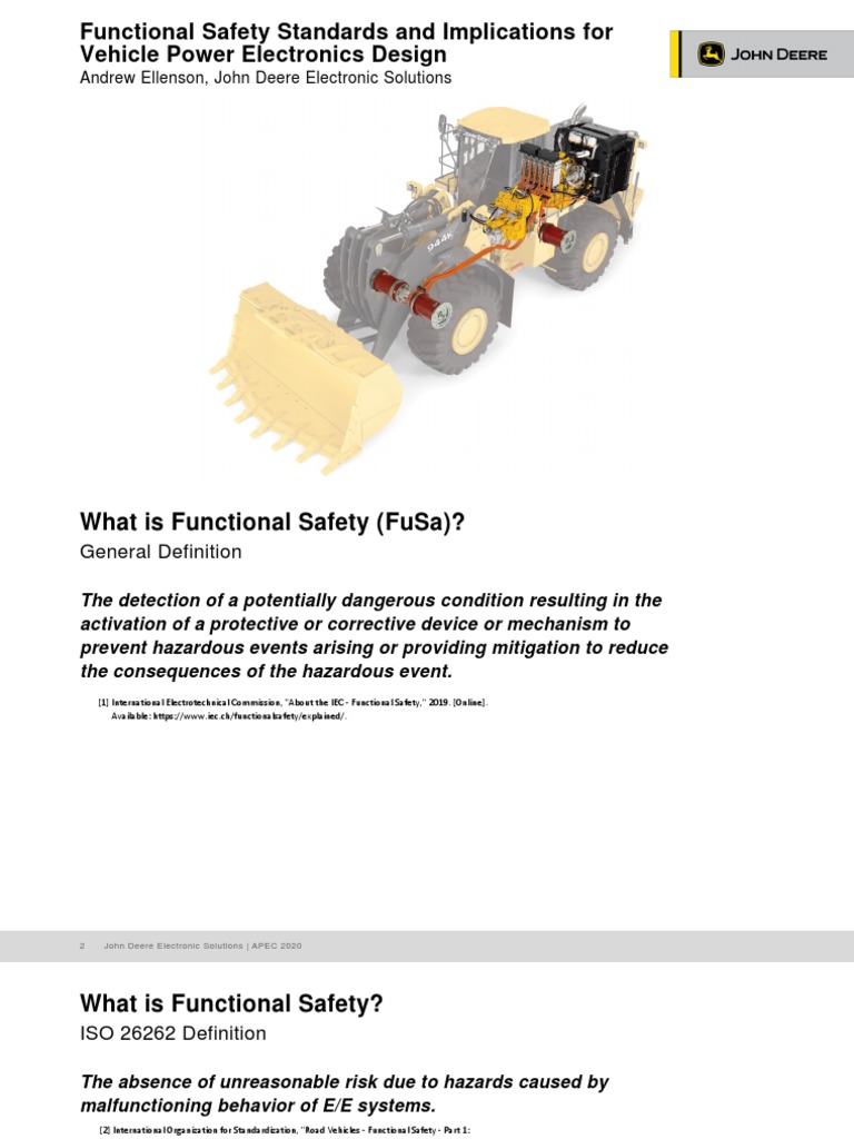 Functional Safety Standards and Implications For Vehicle Power Electronics Design | Download ...