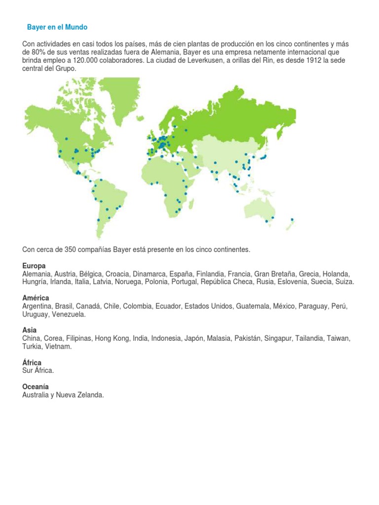 Bayer en El Mundo | PDF