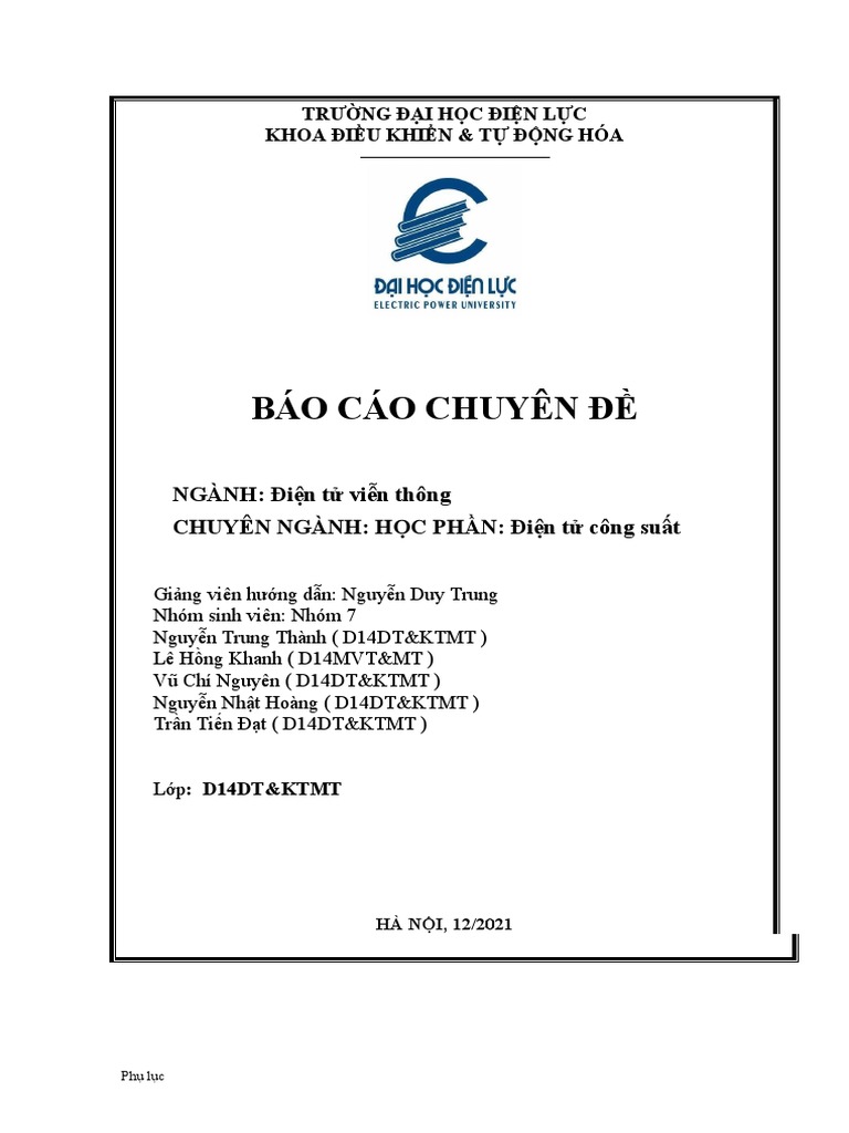 Trần Tiến Đạt Nhóm 7 DTCS | PDF