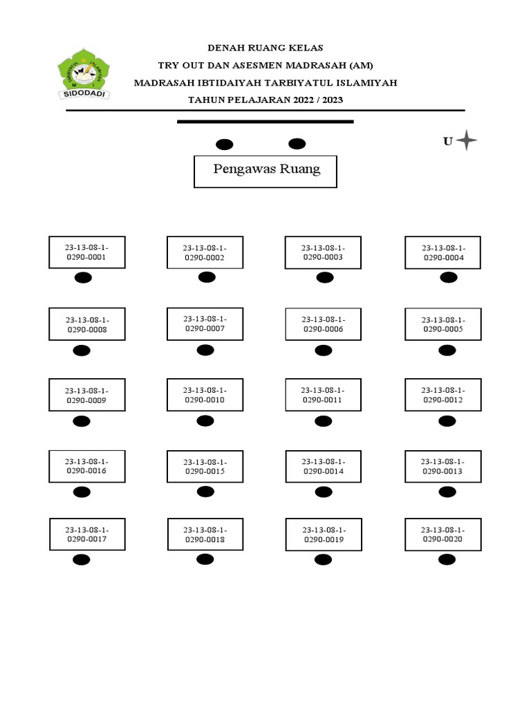 Denah Ruang Kelas | PDF Denah Ruang Kelas | PDF
