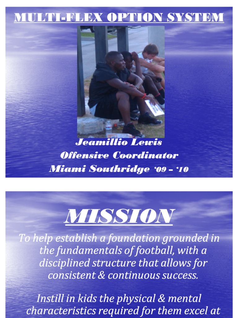 Multi-Flex Triple Option SLIDE SHOW | PDF | Quarterback | Learning